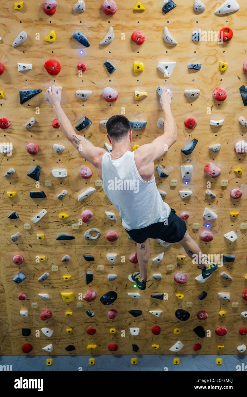 From below unrecognizable guy hi-res stock photography and images - Alamy