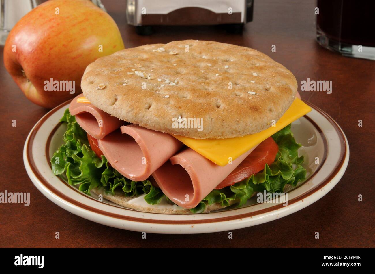 Baloney sandwich hi-res stock photography and images - Alamy