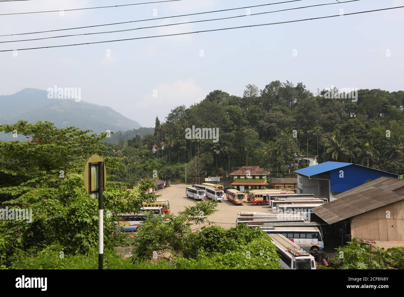 Sultan Bathery town, Kerala, India. Gets it's name from the ancient ...