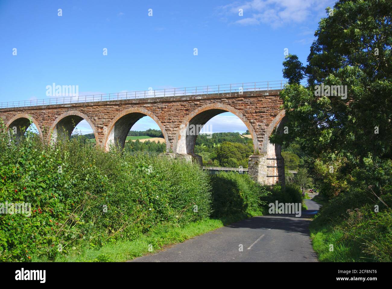 Southern end of the 19th century Leaderfoot (or Drygrange) railway ...
