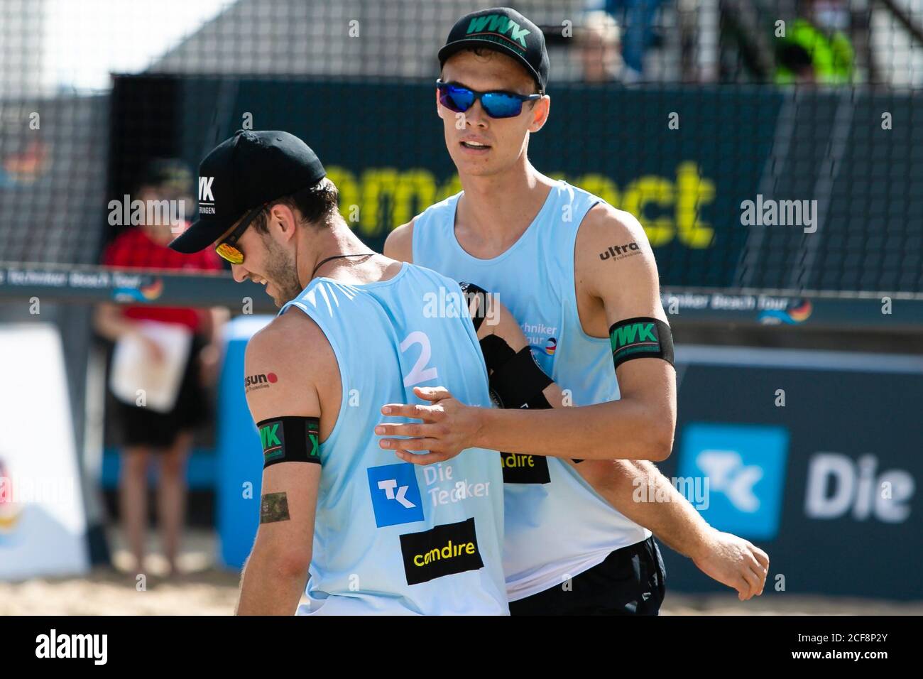 Timmendorfer Strand, Germany. 04th Sep, 2020. The national team Julius ...