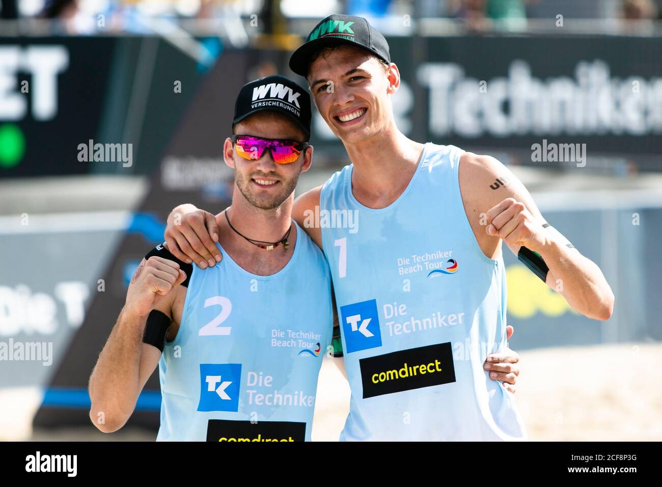 Timmendorfer Strand, Germany. 04th Sep, 2020. The national team Julius ...