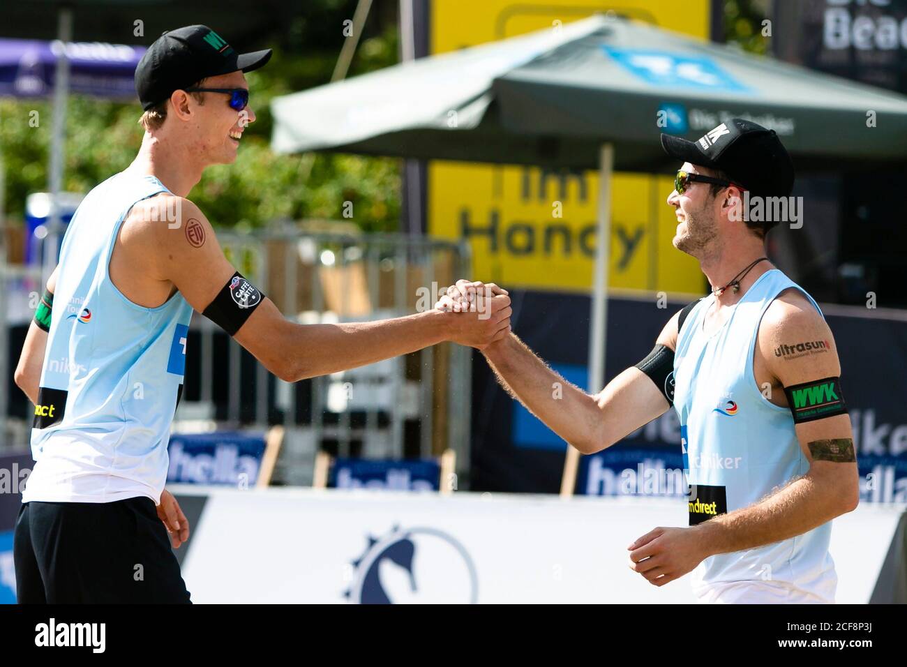 Timmendorfer Strand, Germany. 04th Sep, 2020. The national team with ...