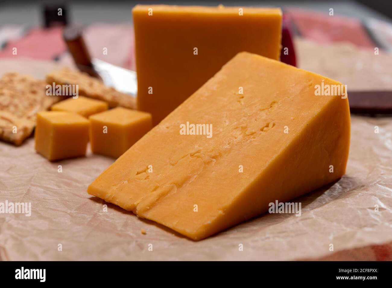 Cheddar cave cheese hi-res stock photography and images - Alamy