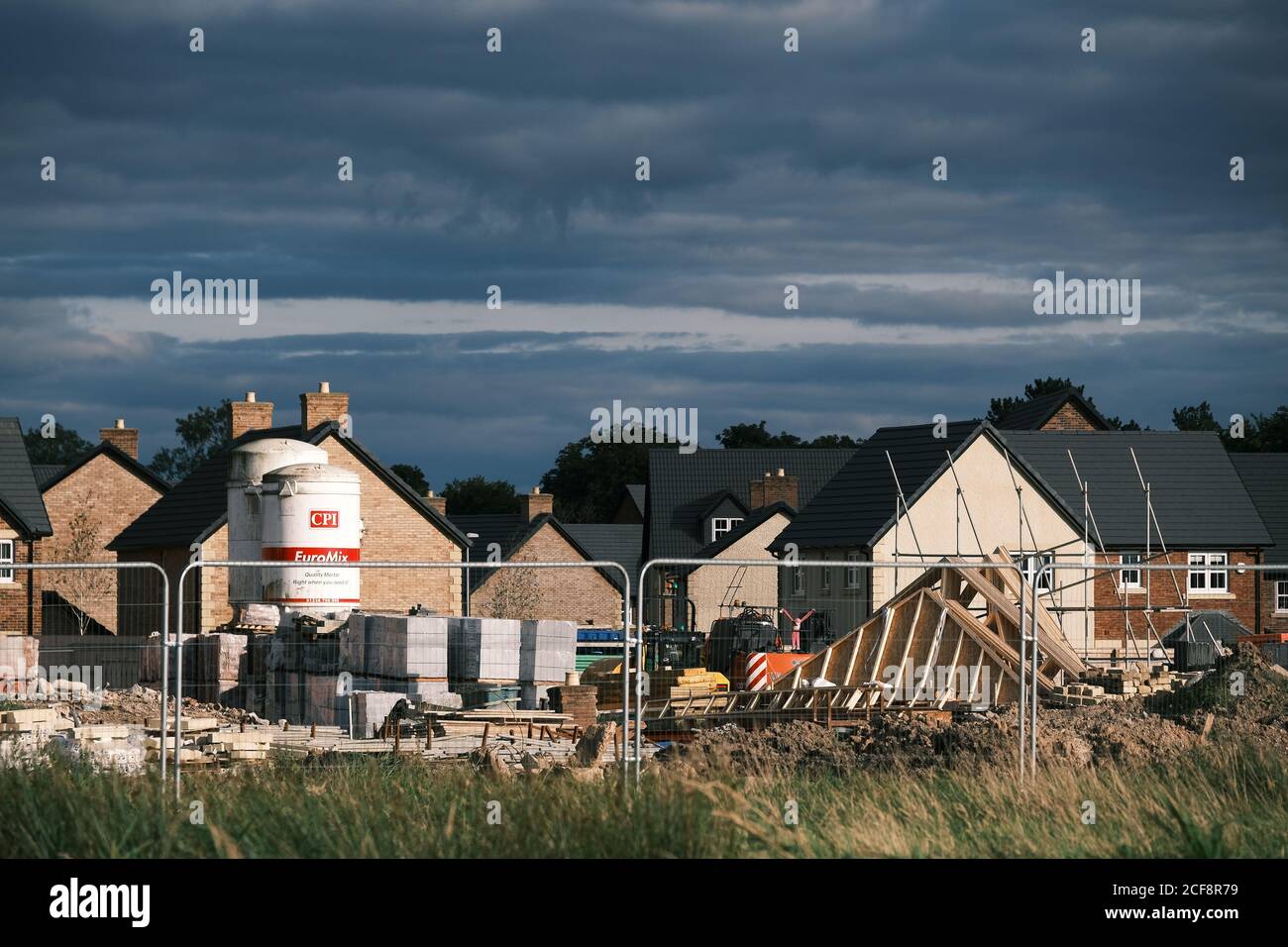 Construction of new homes uk hi-res stock photography and images - Alamy