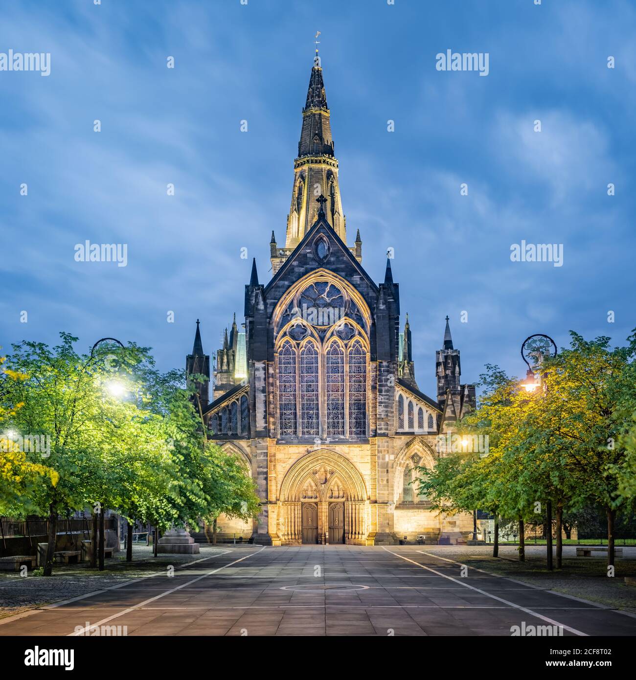 Glasgow cathedral scotland hi-res stock photography and images - Alamy
