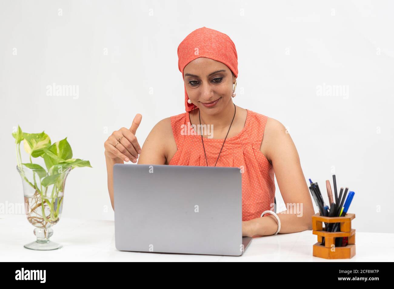 Indian girl with head gear hi-res stock photography and images - Alamy