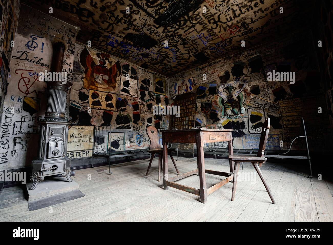 Heidelberg, Germany. 16th July, 2020. Two chairs, a table and two ...