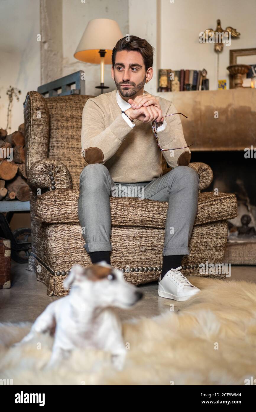 Serious contemplating hi-res stock photography and images - Alamy