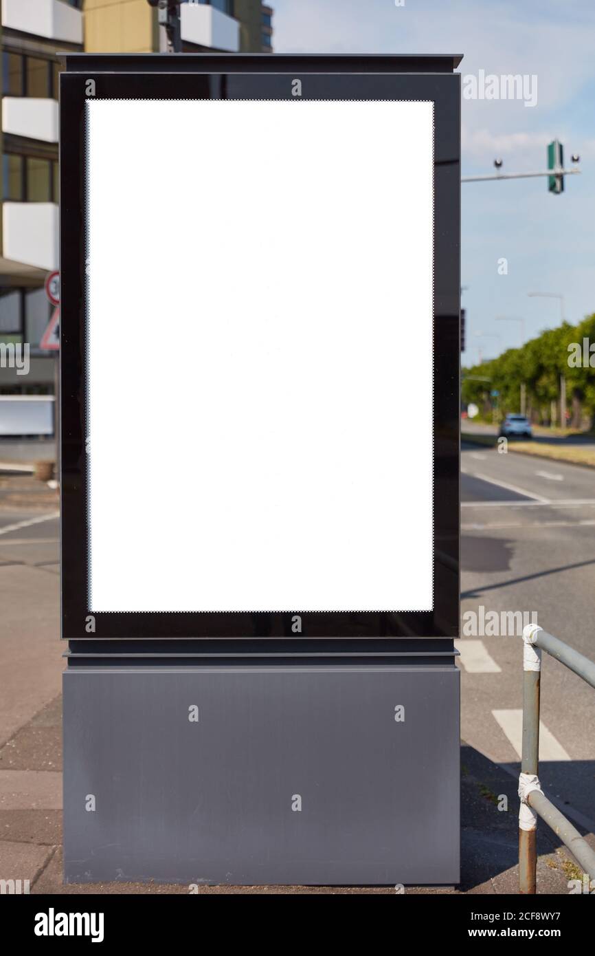 German ad space hi-res stock photography and images - Alamy