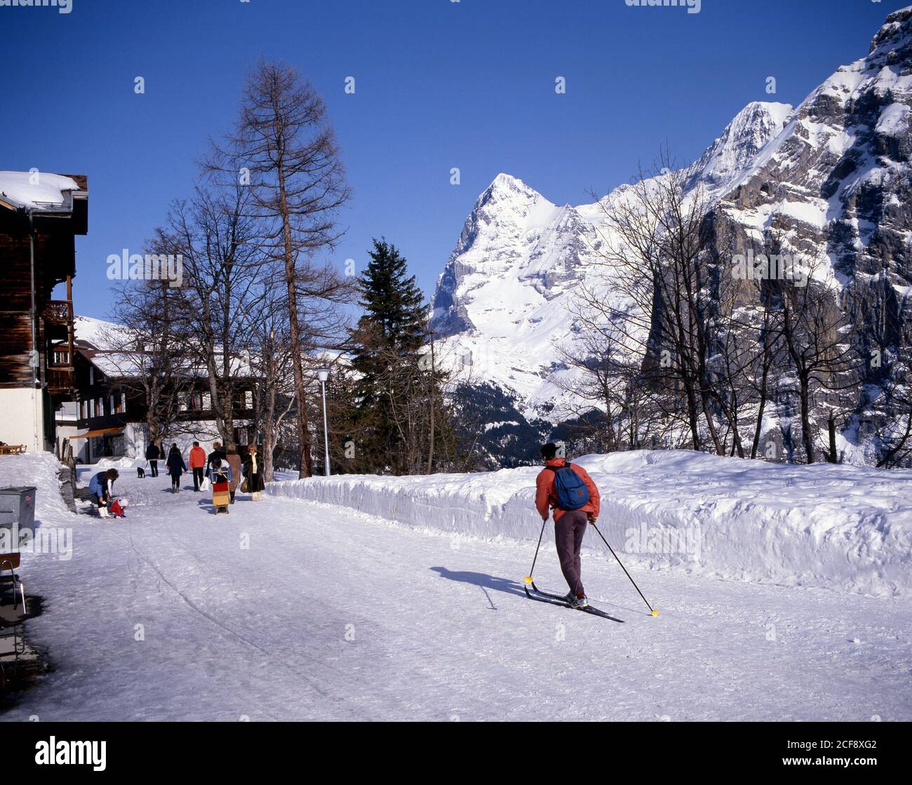 Murren village 1638m hi-res stock photography and images - Alamy