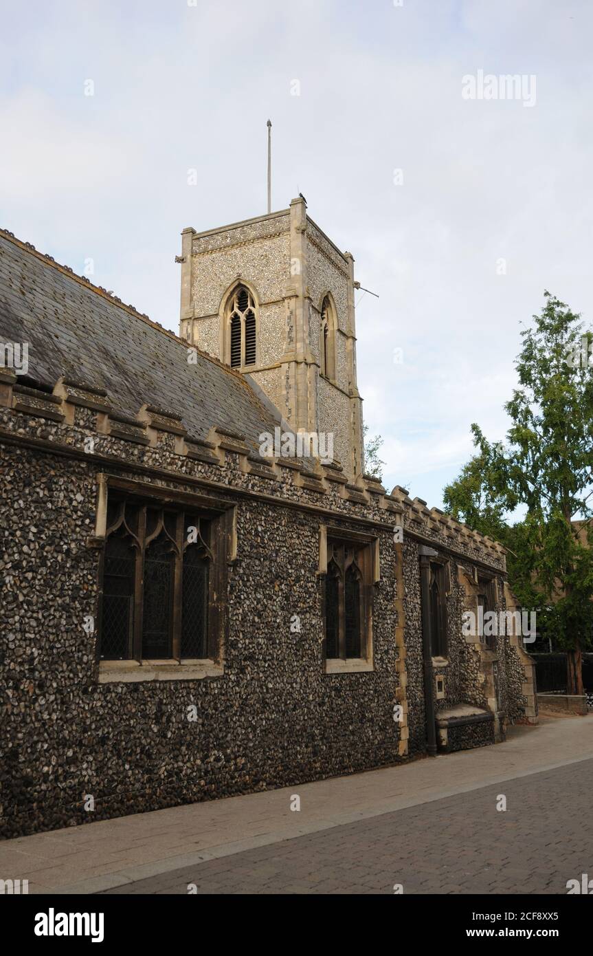 St Cuthbert's Church, Thetford, Norfolk, is one of the twons surviving ...