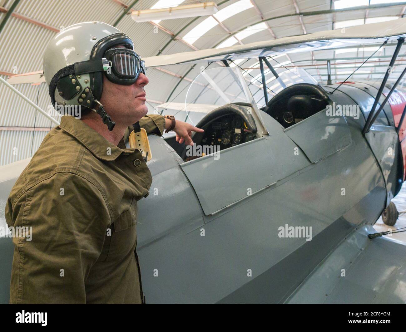 Vintage Pilot High Resolution Stock Photography and Images - Alamy