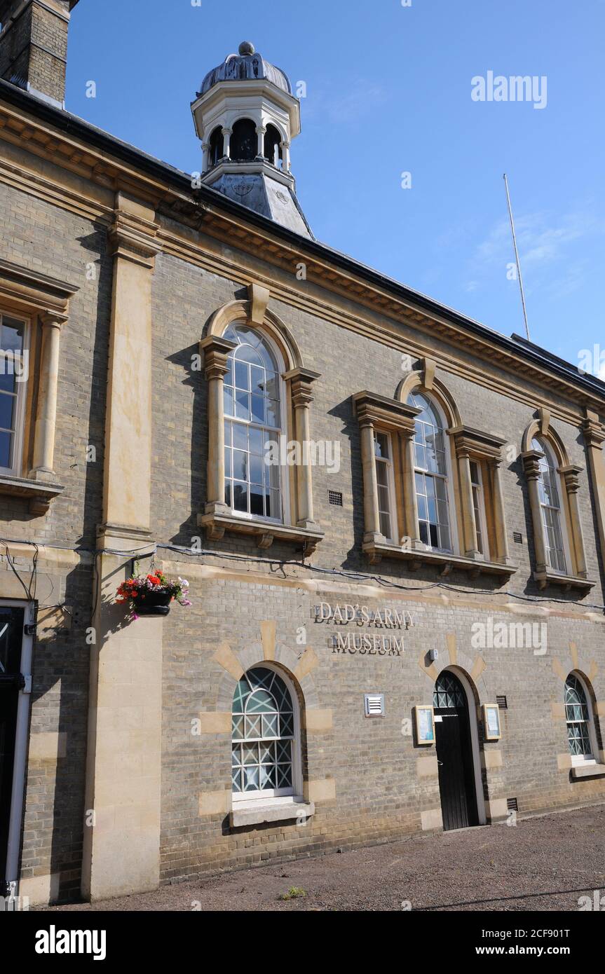 Dad's Army Museum, Thetford, Norfolk. Housed in the former Thetford ...
