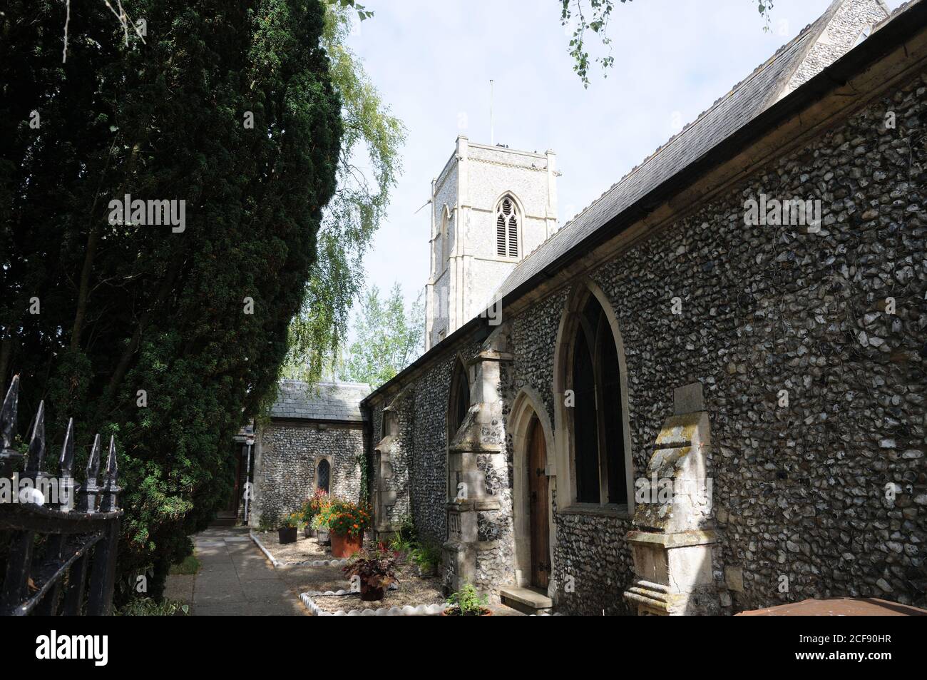 St Cuthbert's Church, Thetford, Norfolk, is one of the twons surviving ...