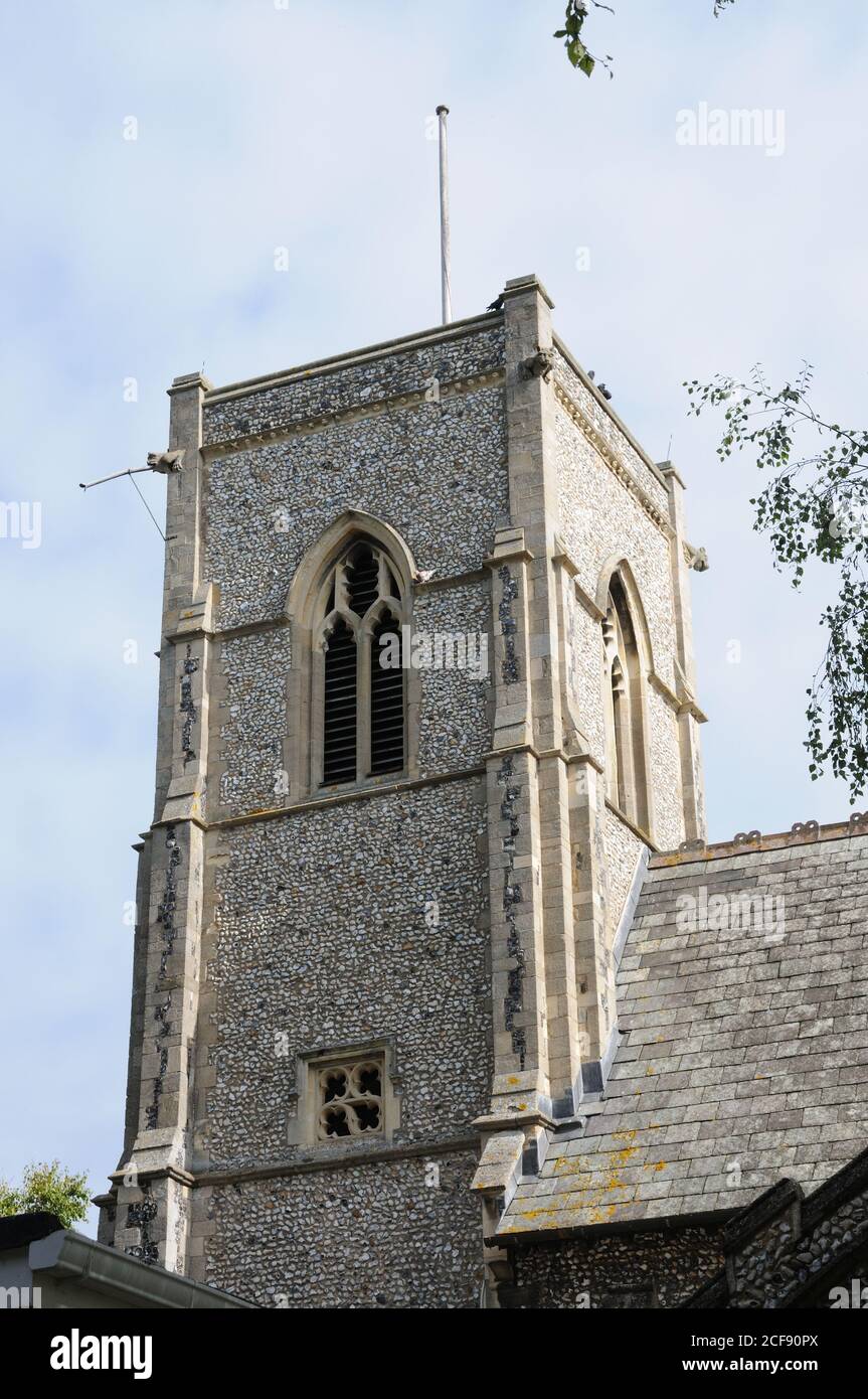 St Cuthbert's Church, Thetford, Norfolk, is one of the twons surviving ...