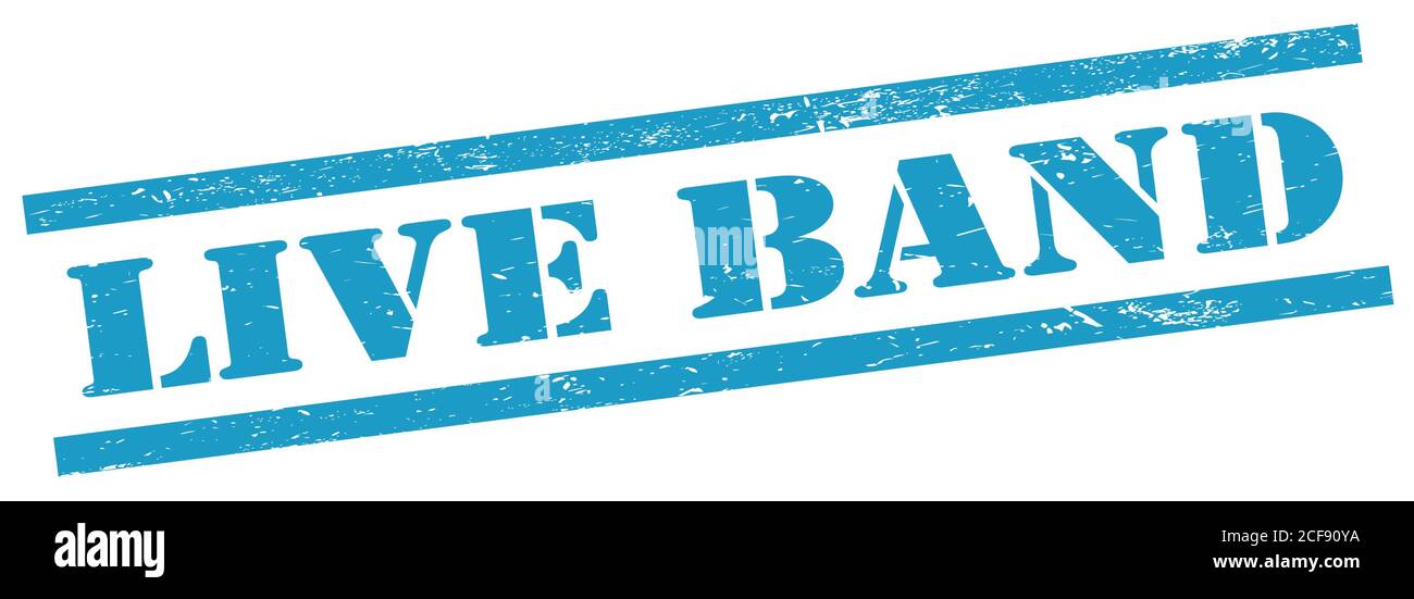 Live band text hi-res stock photography and images - Alamy