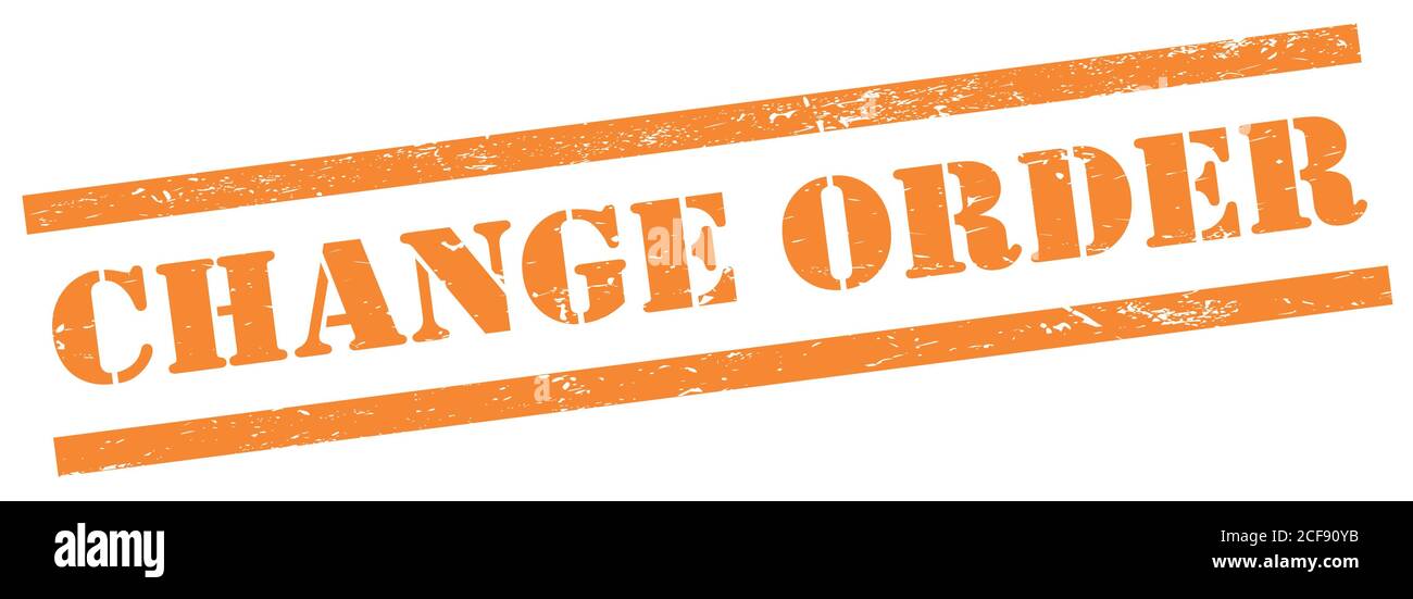 Change order text hi-res stock photography and images - Alamy