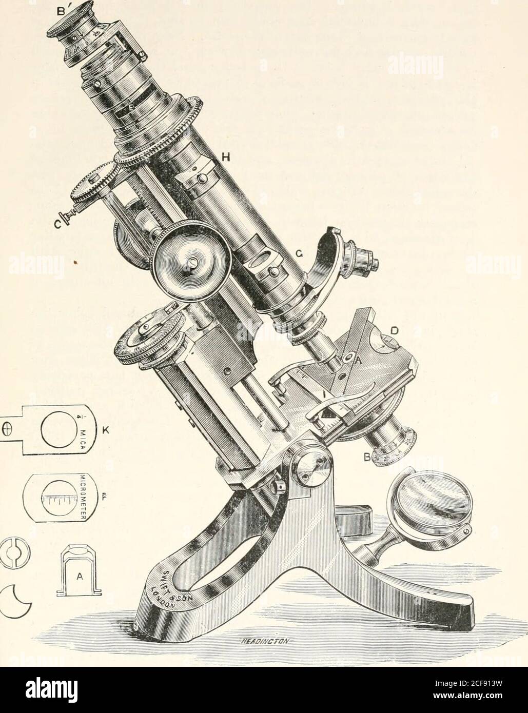 . The microscope and its revelations. Swift, of Tottenham Court Road ...