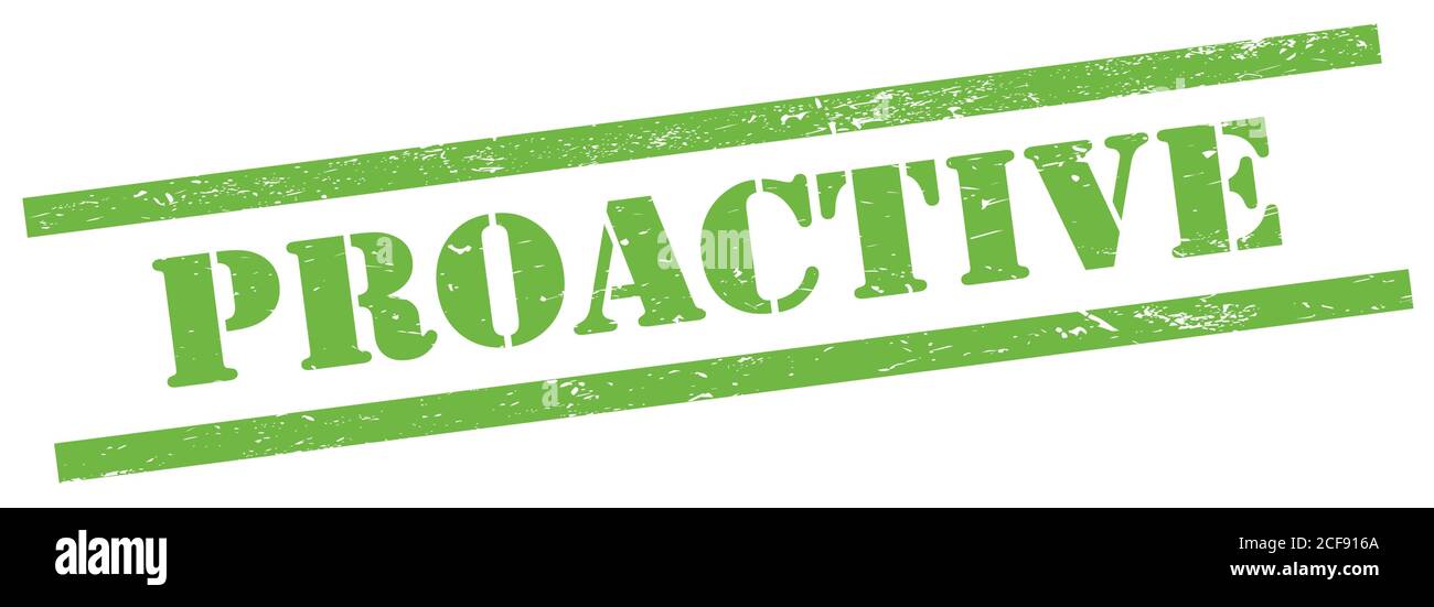 Proactive rubber stamp hi-res stock photography and images - Alamy