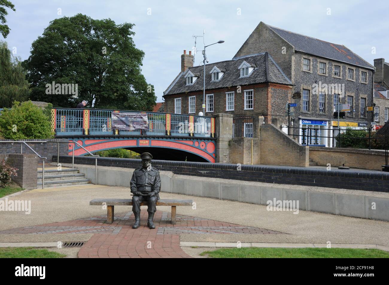 Thetford statue dads army hi-res stock photography and images - Alamy