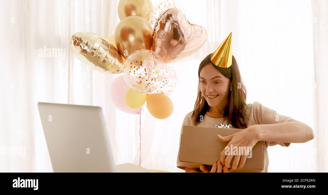 Computer happy birthday hi-res stock photography and images - Alamy