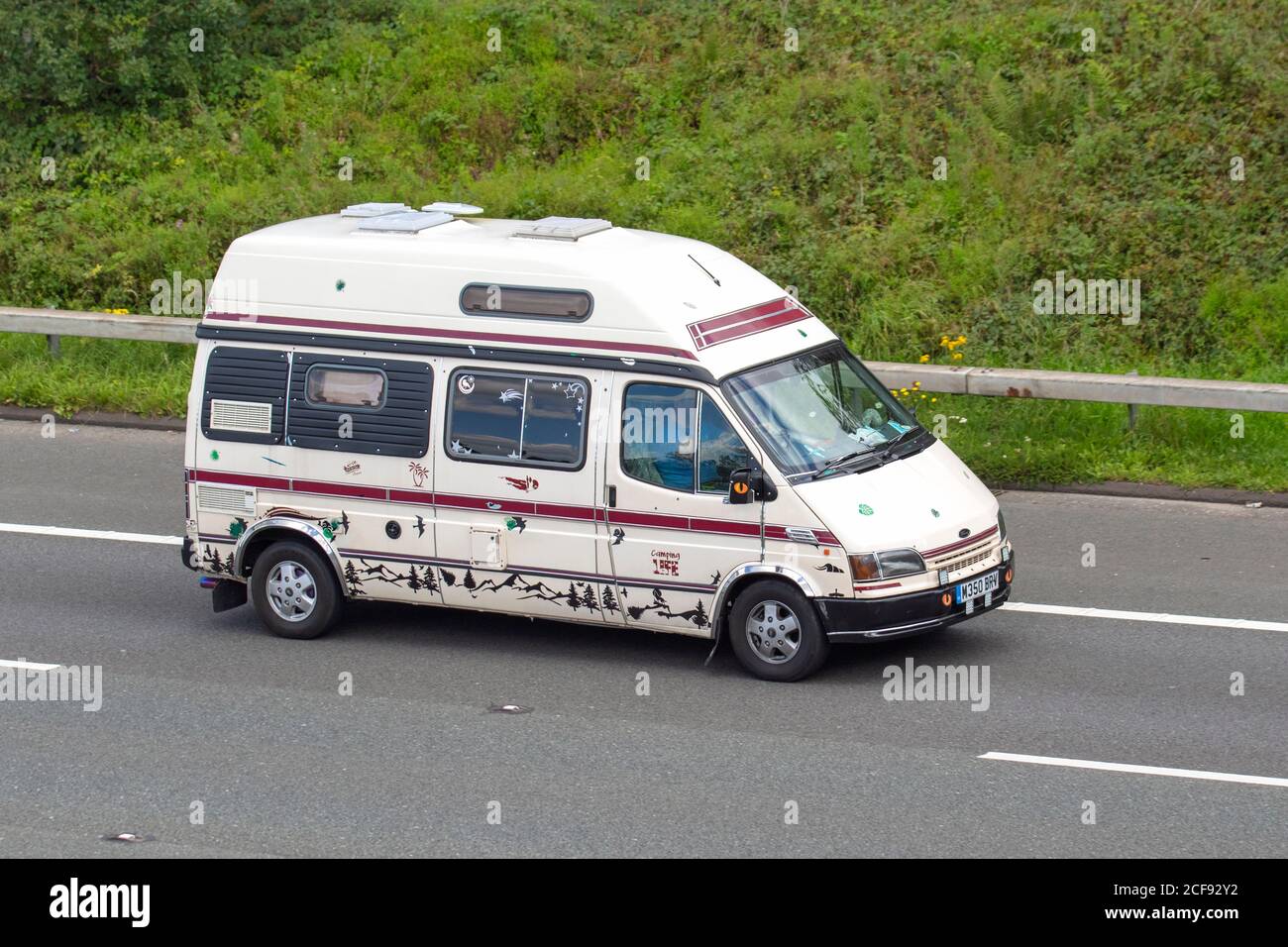1995 90s Ford Transit camping caravan and motorhome, campervans on ...