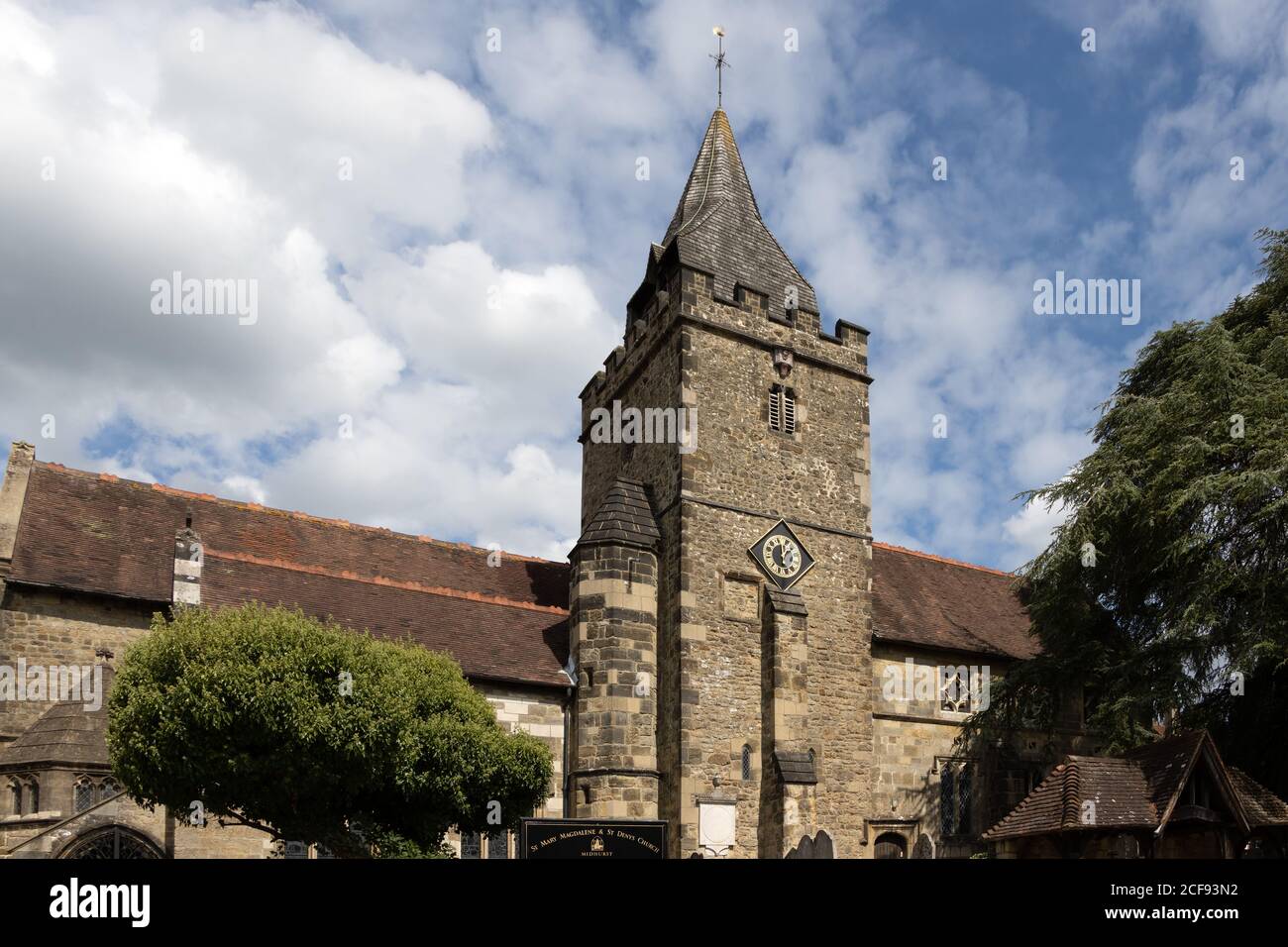 Midhurst West Sussexuk September 1 View Of St Mary Magdelene And St Denys Church In