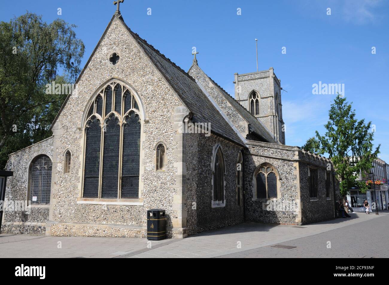 St Cuthbert's Church, Thetford, Norfolk, is one of the twons surviving ...