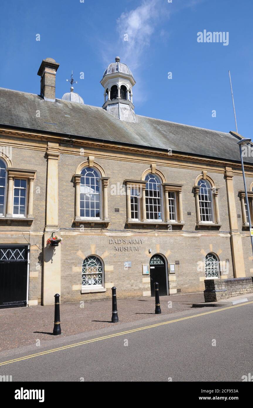 Dad's Army Museum, Thetford, Norfolk. Housed in the former Thetford ...