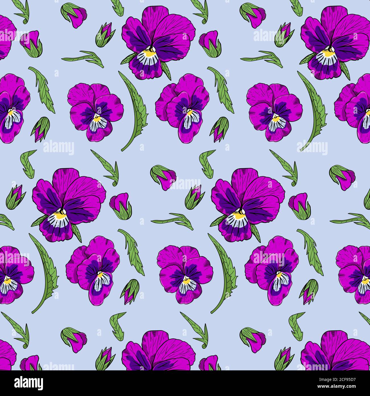 Wallpaper viola flower Stock Vector Images - Alamy