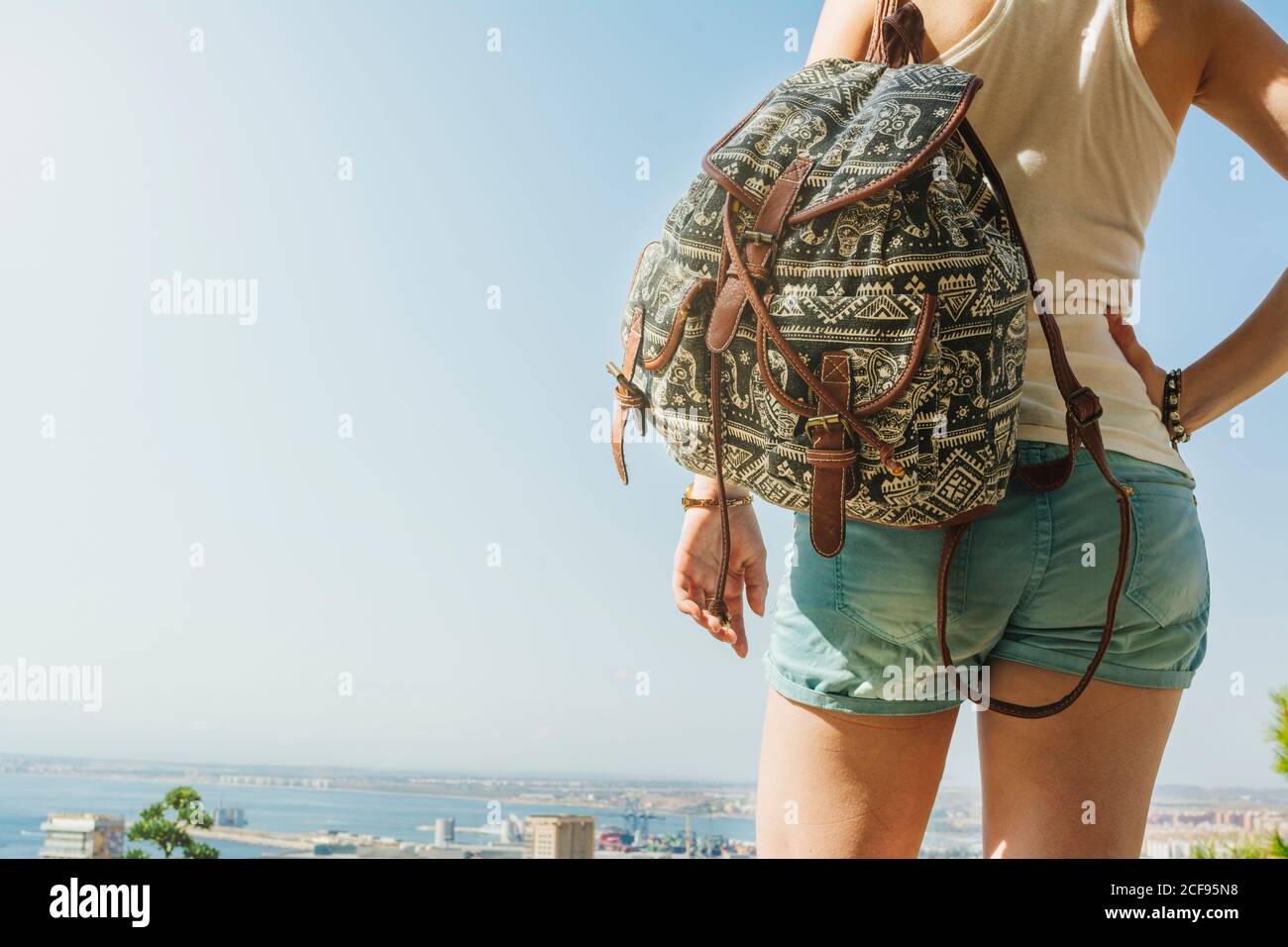 Shorts and backpack hi-res stock photography and images - Alamy