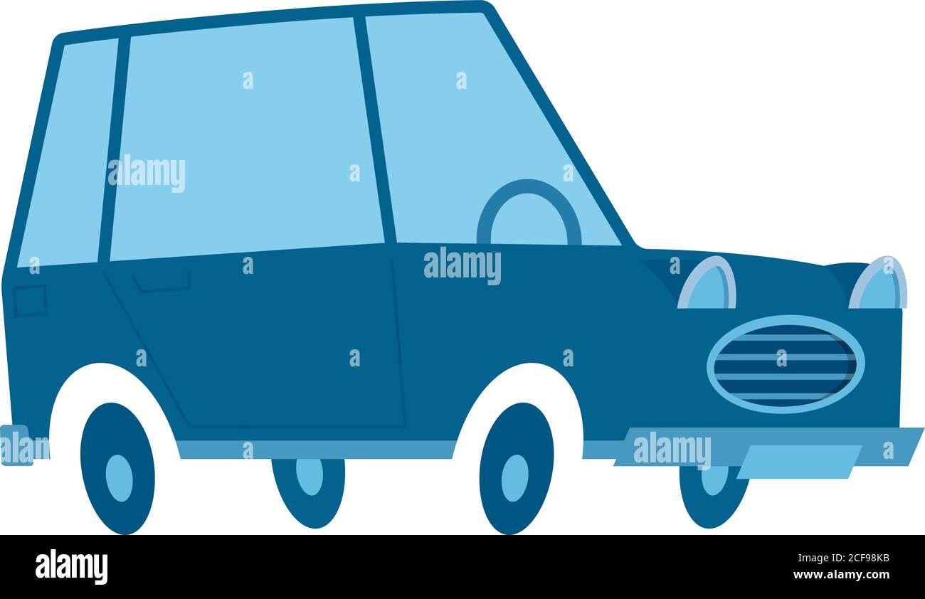 Retro vehicle vector vectors Cut Out Stock Images & Pictures - Alamy