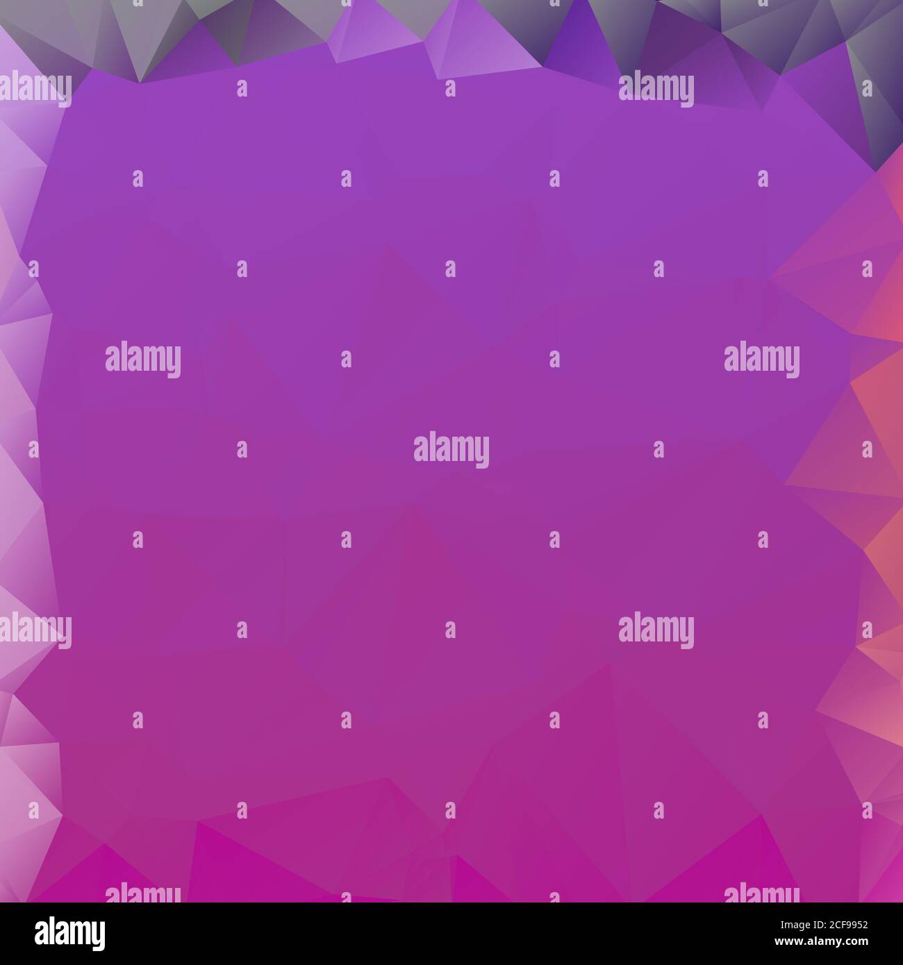 Triangles Border On Low Poly Geometric Gradient Polygonal Background ...