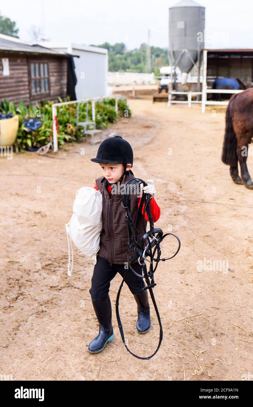 Jockey with full equipment hi-res stock photography and images - Alamy