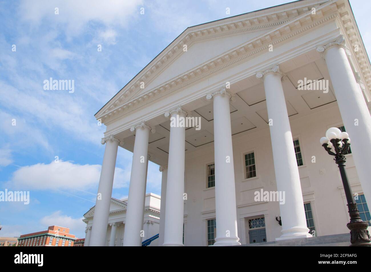 The State Capital Building in Richmond Virgina Stock Photo - Alamy