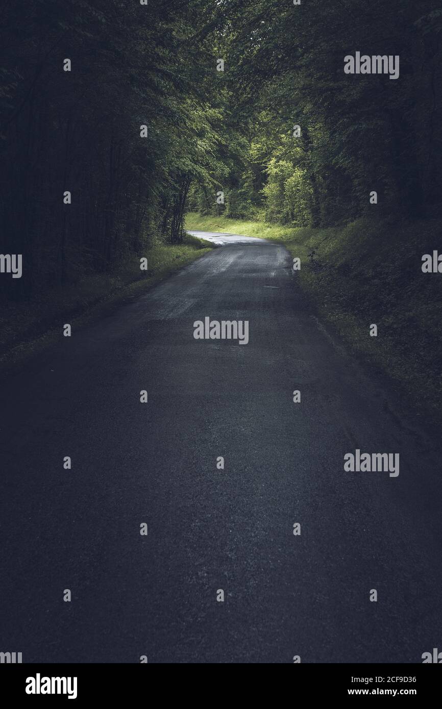Smooth straight road hi-res stock photography and images - Alamy
