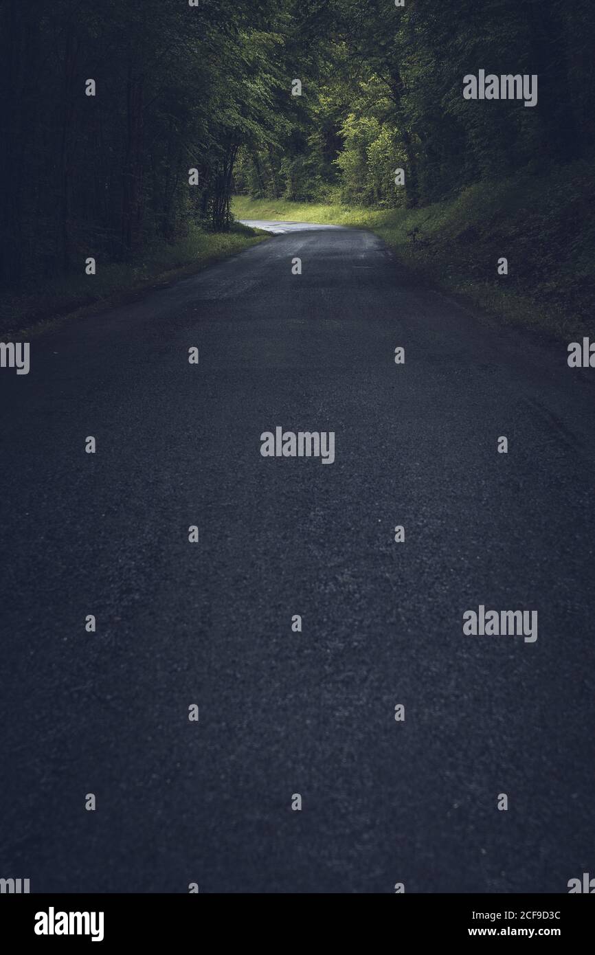 Smooth straight road hi-res stock photography and images - Alamy