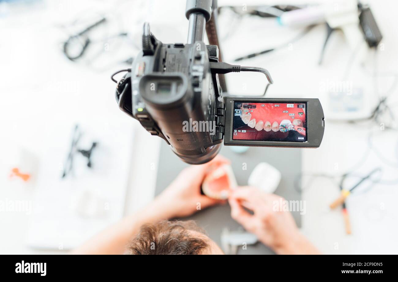 Teacher teeth hi-res stock photography and images - Alamy