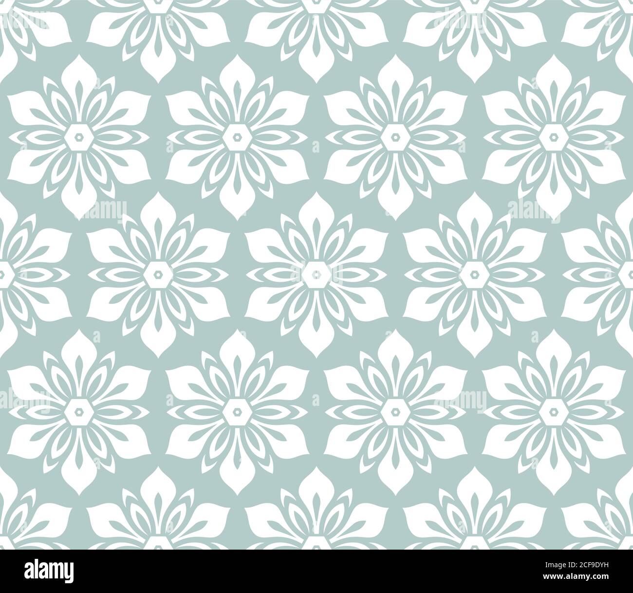 Victorian wallpaper floral blue Cut Out Stock Images & Pictures - Alamy