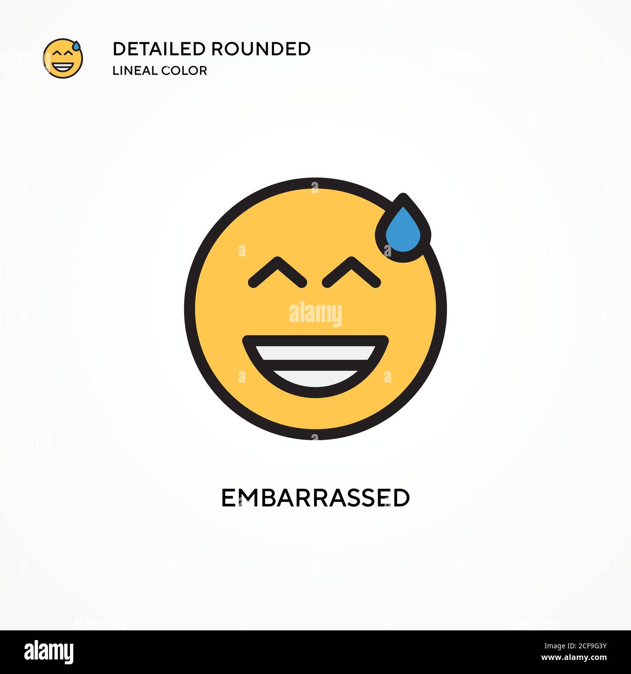 Shy woman scared Stock Vector Images - Alamy