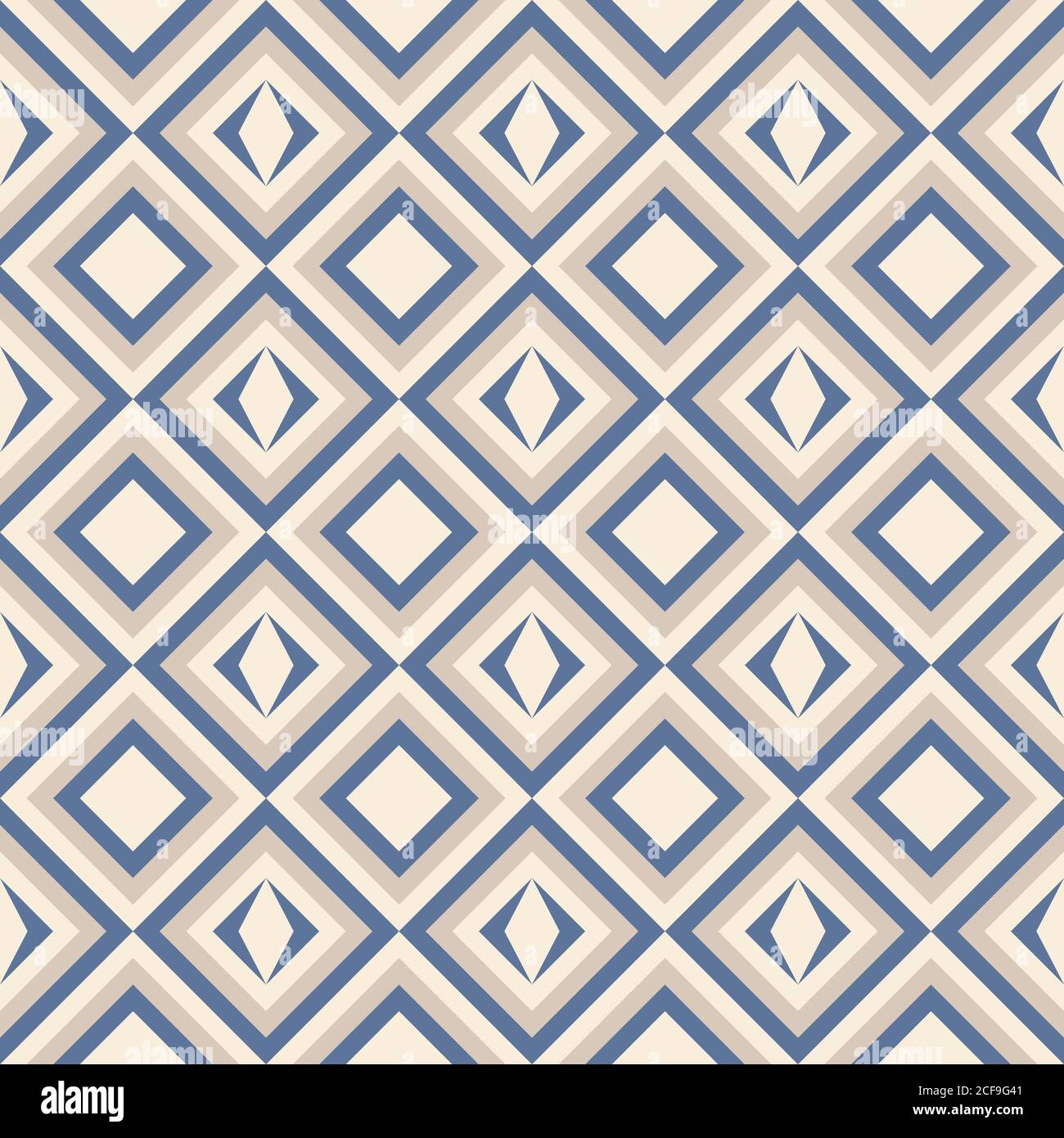 Fashion geometric pattern in retro colors, seamless vector background ...