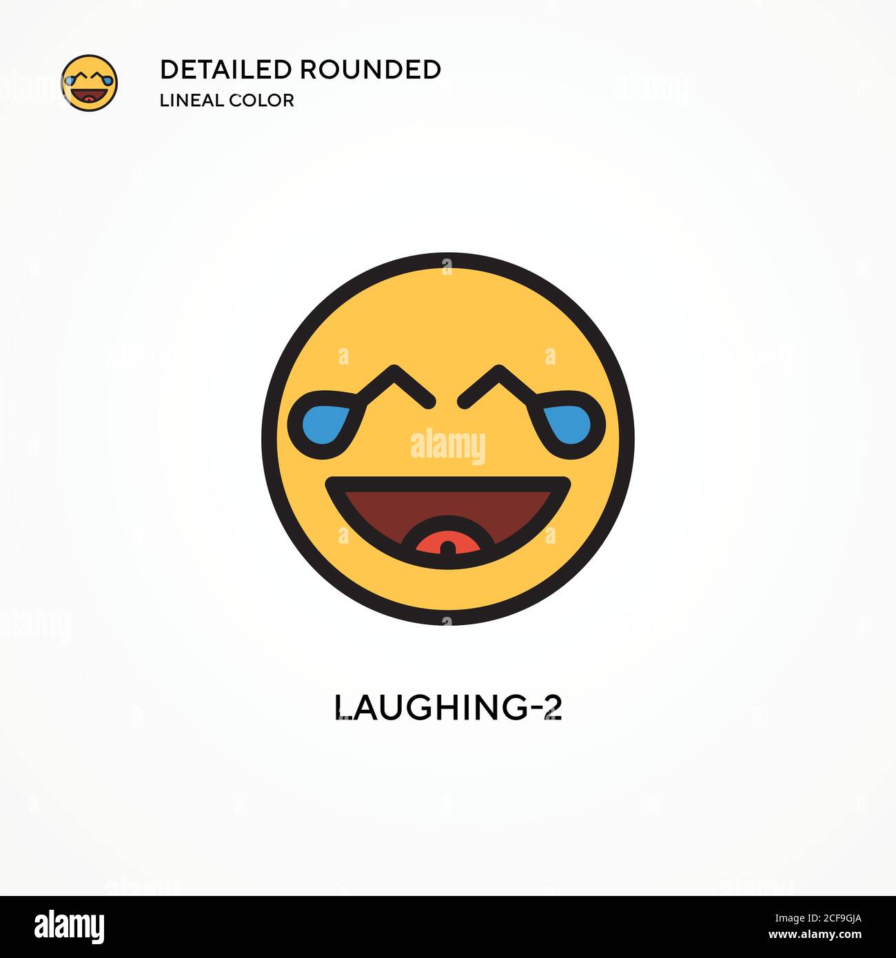 Two laughing young women outdoors Stock Vector Images - Alamy