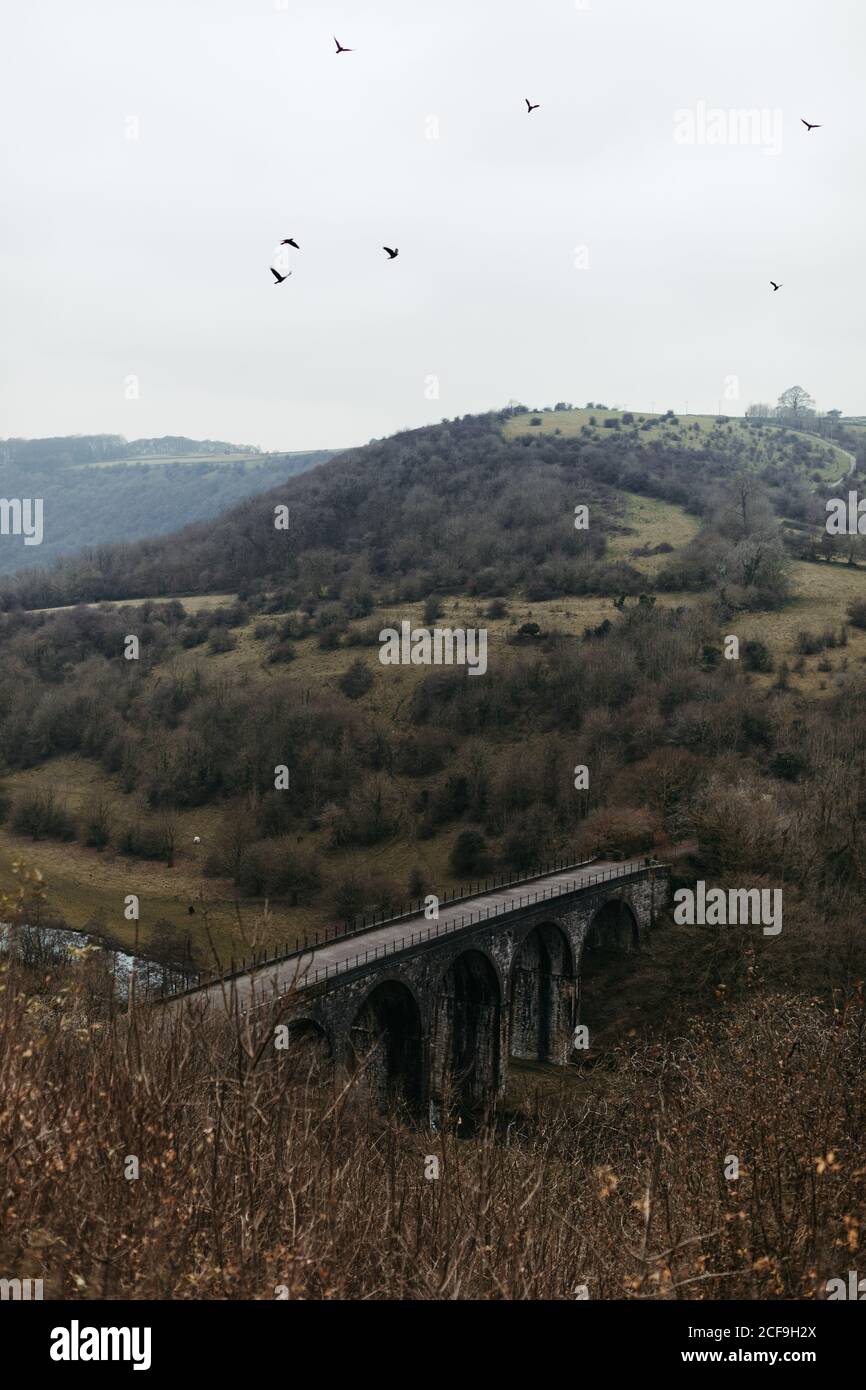 Bridge above the valley hi-res stock photography and images - Alamy