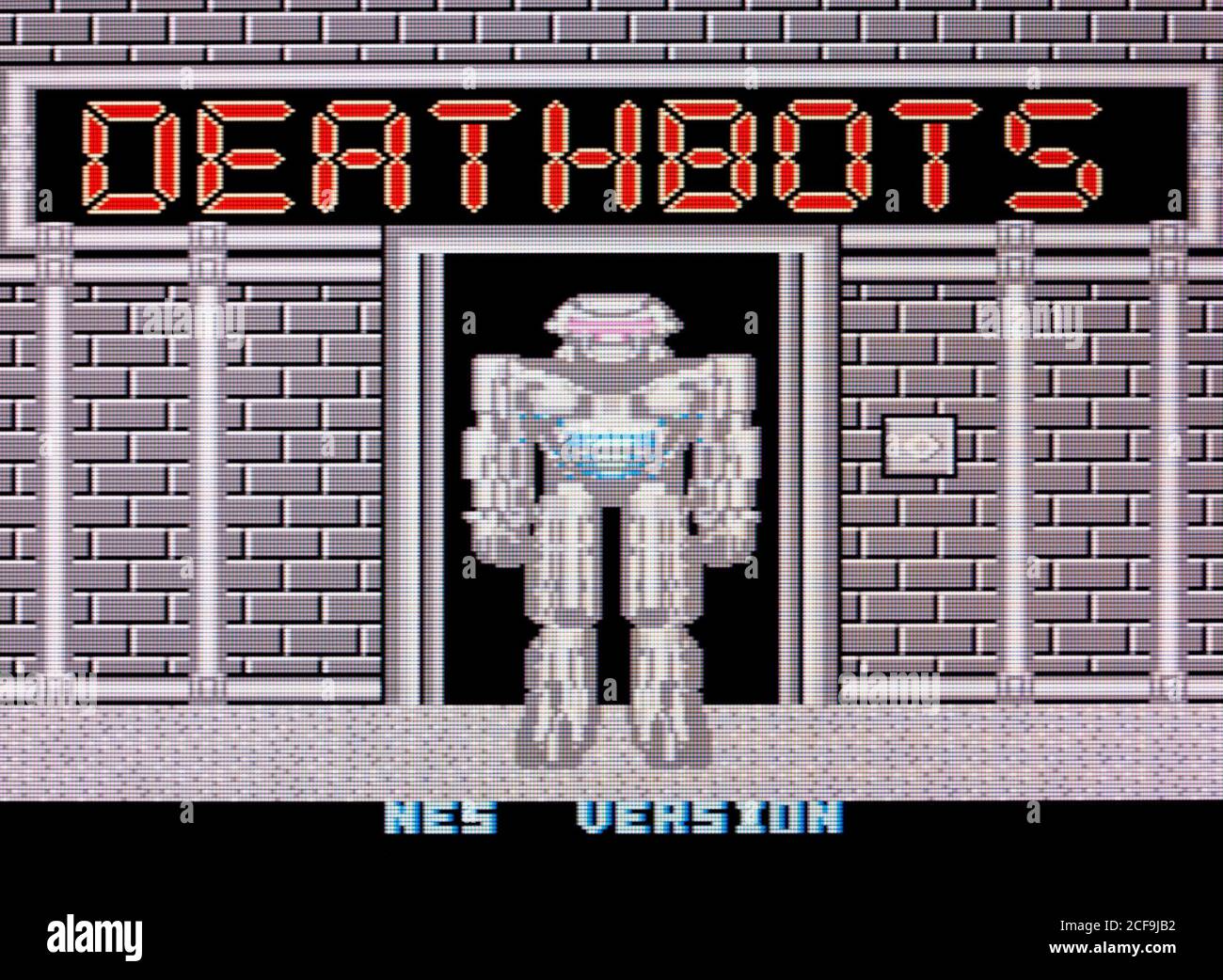 Deathbots - Nintendo Entertainment System - NES Videogame - Editorial use only Stock Photo - Alamy