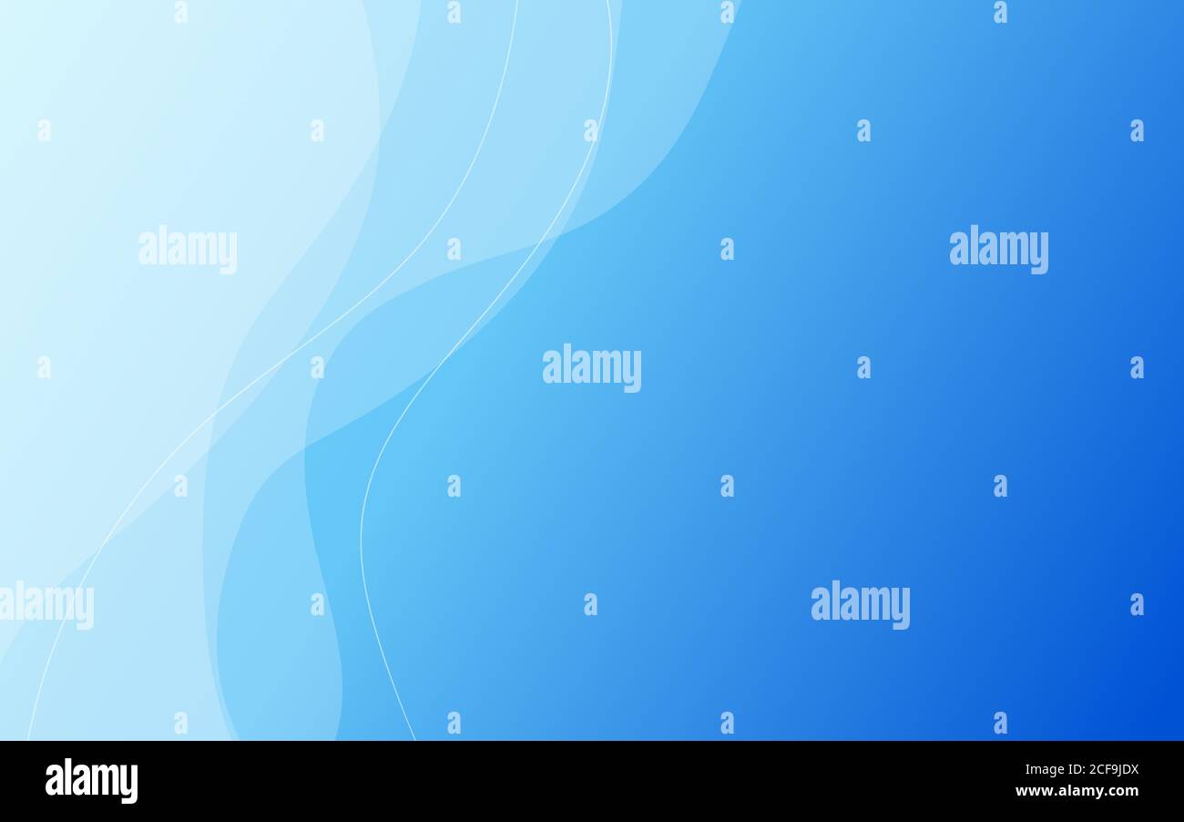 Abstract modern blue wave vector background Stock Vector Image & Art ...