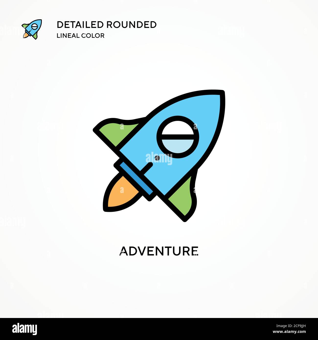 Adventure vector icon. Modern vector illustration concepts. Easy to ...