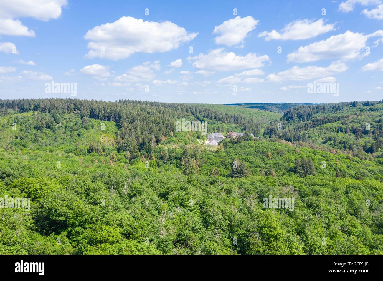 France, Nievre, Regional Natural Park of Morvan, Saint Leger Vauban ...