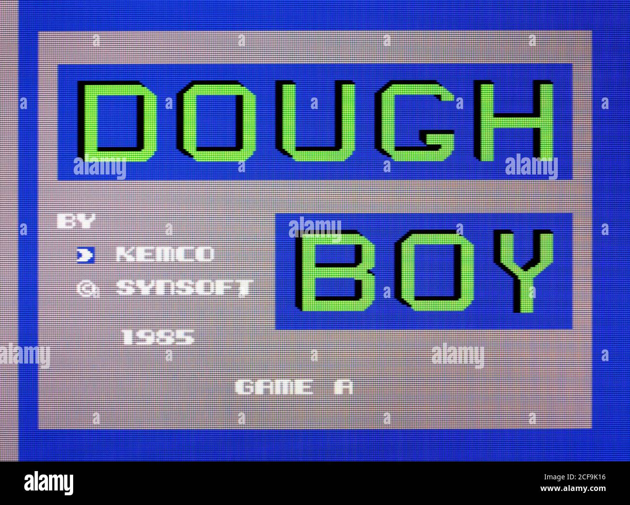 Dough Boy - Nintendo Entertainment System - NES Videogame - Editorial ...