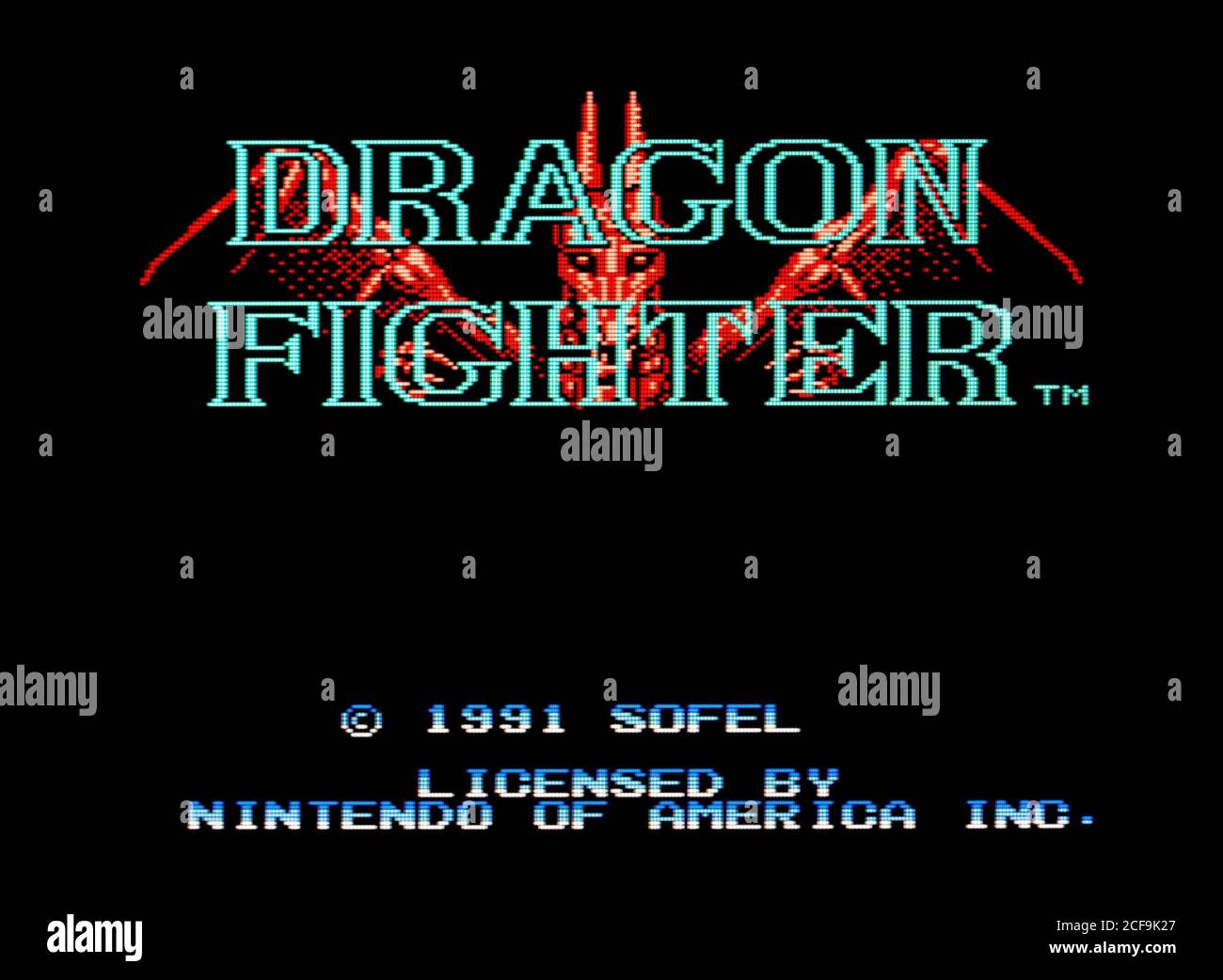 Dragon Fighter - Nintendo Entertainment System - NES Videogame ...